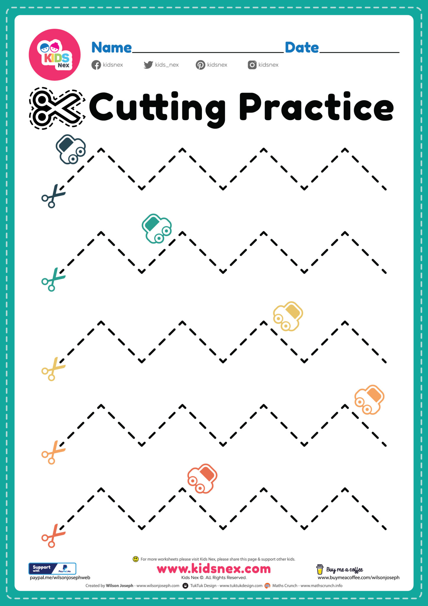 Kids Cutting Activities Free Printable PDF For Preschool Kids Cutting Activities Free Printable PDF For Preschool